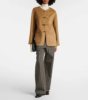RÓHE Wool And Cashmere Jacket - Brown