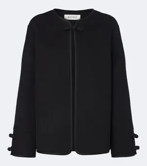 RÓHE Wool And Cashmere Jacket - Black