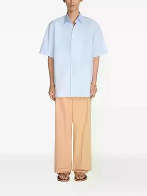 Dries Van Noten Short-sleeve Cotton Shirt