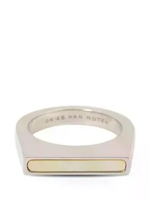 Dries Van Noten Signet Ring - Silver
