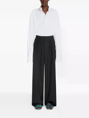 Dries Van Noten Concealed-fastening Trousers