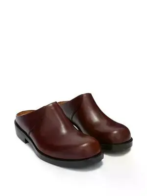 Dries Van Noten Leather Clogs