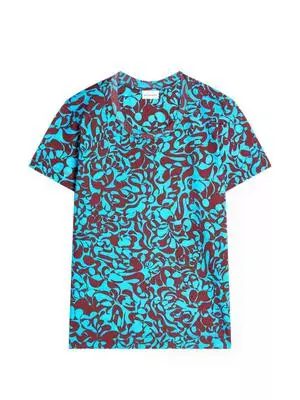 Dries Van Noten Cotton T-shirt - Blue