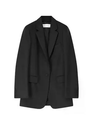 DRIES VAN NOTEN Loose-Fit Herringbone Wool Blazer
