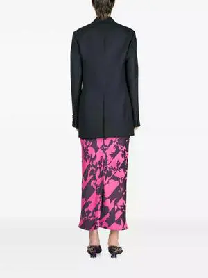 Dries Van Noten Loose-fit Herringbone Wool Blazer