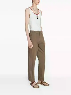 Dries Van Noten Button Trousers