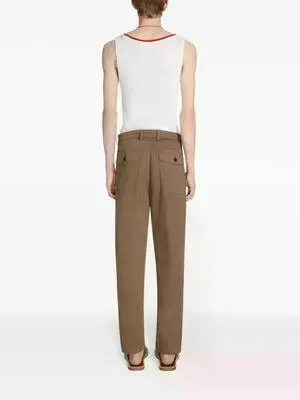 Dries Van Noten Button Trousers