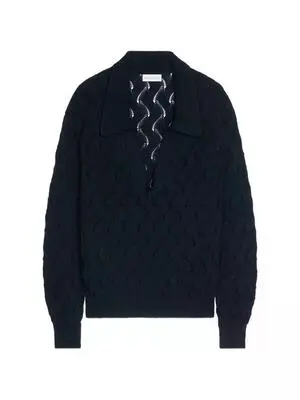 Dries Van Noten Polo-collar Sweater