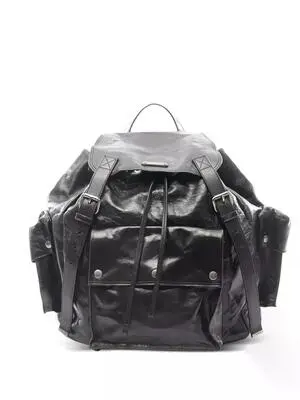Saint Laurent Calf Leather Rucksack Backpack