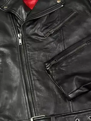 Gucci Zipped Leather Jacket