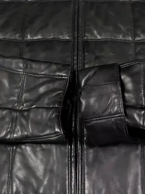 Saint Laurent Quilted Hooded Coat