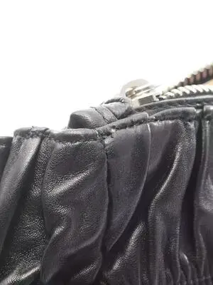 Prada 2010s Gaufre Leather Tote Bag