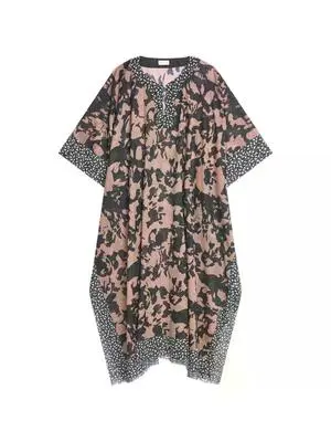 Dries Van Noten Printed Kaftan