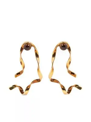 Dries Van Noten Wave Earrings