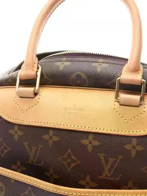 LOUIS VUITTON 2000 Deauville Monogram Bowling Bag
