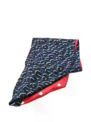 LOUIS VUITTON Silk Scarf - Blue