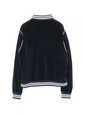 Celine Triomphe Velvet Bomber Jacket