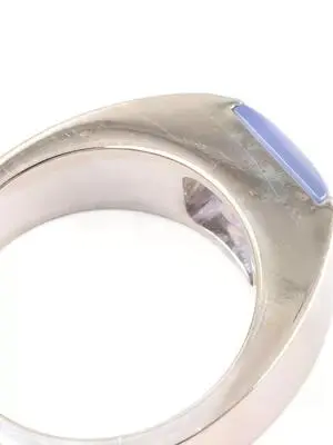 CARTIER 2010s Tank Chalcedony Ring