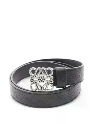Loewe Chunky Anagram Belt - Black