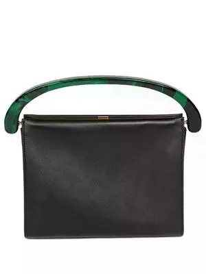 Dries Van Noten Leather Handheld Bag