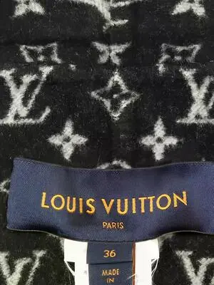 LOUIS VUITTON 2010s Monogram Hooded Cape