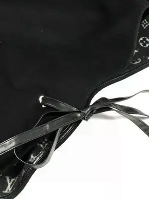 LOUIS VUITTON 2010s Monogram Hooded Cape