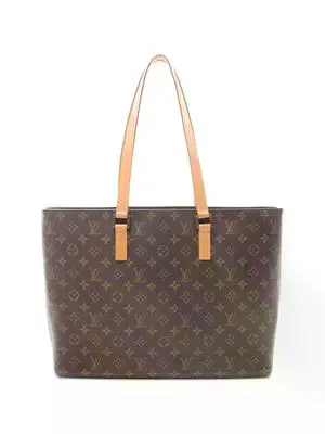 LOUIS VUITTON 2000s Luco Monogram Tote Bag