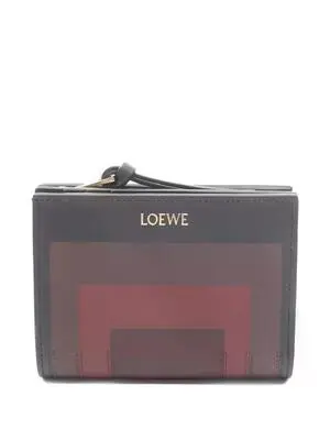 Loewe X Albers 2020s Geometric Bifold Wallet - Black