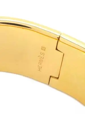 Hermès 2010s Gm Loquet Email Bangle