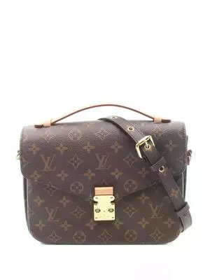 LOUIS VUITTON 2020 Mm Metis Monogram Tote - Brown