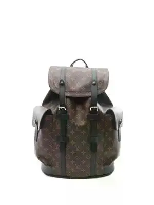 LOUIS VUITTON 2018 Mm Christopher Monogram Canvas Backpack - Brown