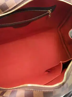 LOUIS VUITTON 2005 Check Pattern Handbag