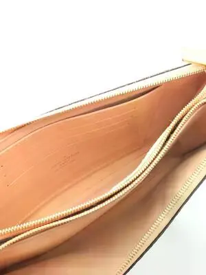 LOUIS VUITTON Chain-strap Double-zip Crossbody Bag