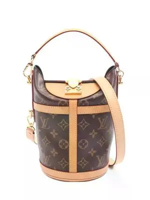 LOUIS VUITTON 2021s Monogram Duffel Tote Bag - Brown