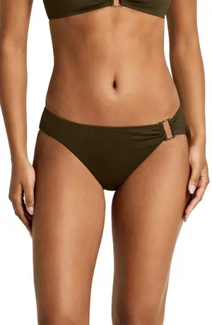 Ralph Lauren Ring Hipster Swim Bottoms - Dark Olive