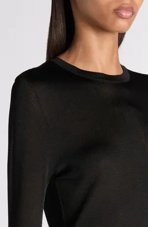 TOM FORD Liquid Viscose Long Sleeve Sweater