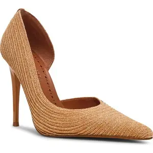 Steve Madden Raffia Half D'orsay Pumps