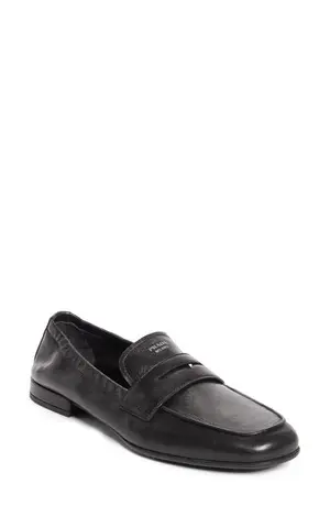 Prada Penny Loafer - Black