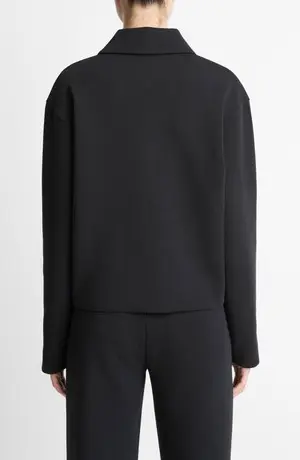 Vince Collared Half-zip Top