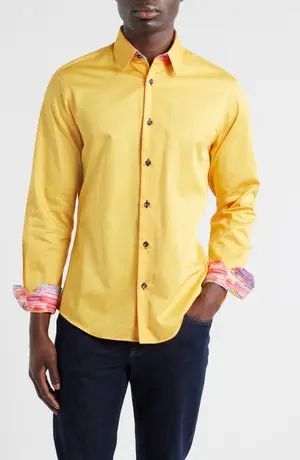 SIRAGUSA Sinai Collection Cotton Dress Shirt