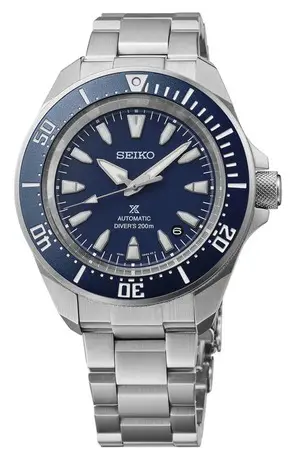 SEIKO WATCHES Prospex Sea Diver Automatic Bracelet Watch - Blue