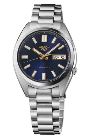 SEIKO WATCHES 5 Sports Bracelet Watch - Blue