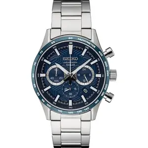 SEIKO WATCHES Essentials Chronograph Bracelet Watch - Blue