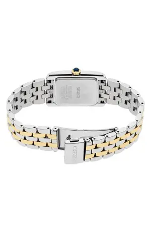 SEIKO WATCHES Essentials Tank Bracelet Watch