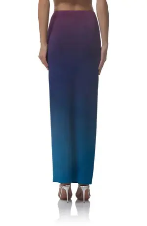 AFRM Aven Ombré Maxi Skirt