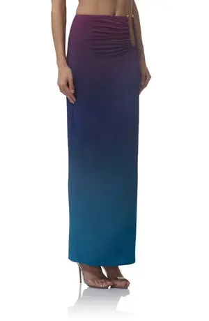 AFRM Aven Ombré Maxi Skirt