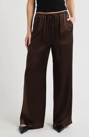 FRAME Silk Lounge Pants