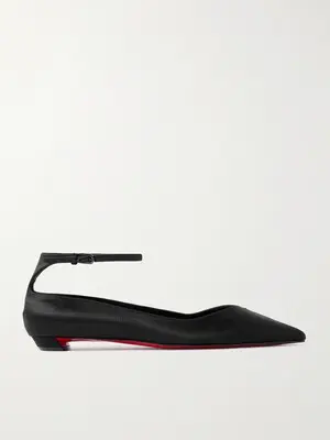 Christian Louboutin Pointed Toe Flats For Women