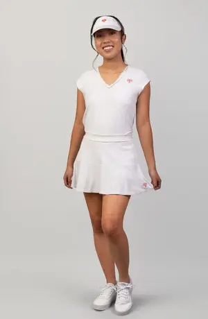 LOVE ALL TENNIS Classic Top - White