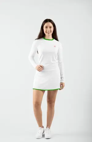 LOVE ALL TENNIS Reena Classic Top - Green